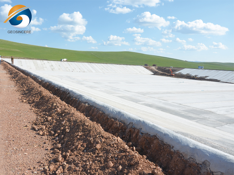 Custom Geosynthetic Composite Geomembrane Landfill Liner Manufacturer_supplier_price - Shandong ...