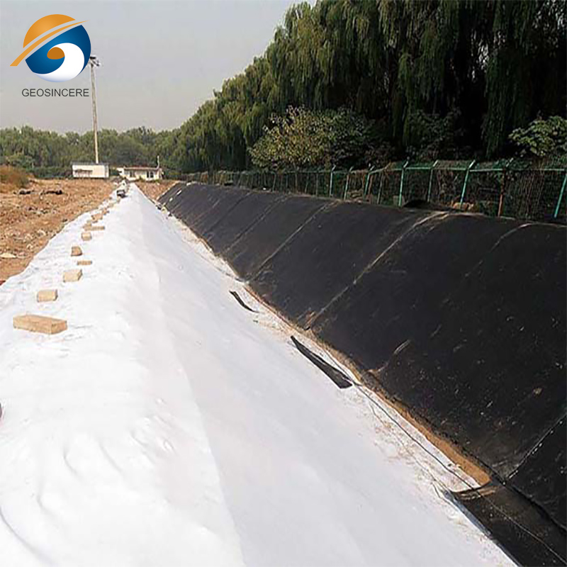 Reinforced Composite Geomembrane Waterproof Geotextile Manufacturer ...
