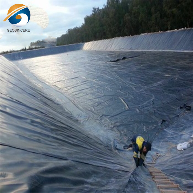 Irrigation Black HDPE Pond Liner Waterproof Geomembrane Manufacturer_supplier_price - Shandong ...