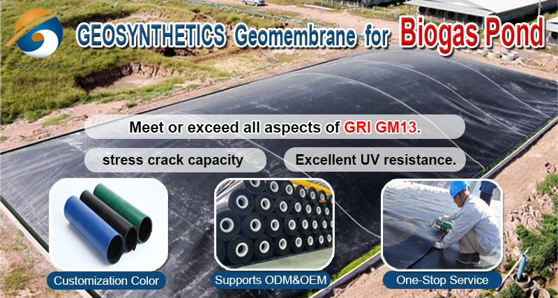 Geosynthetic Membrane Containment Liner for Biogas Digester ...