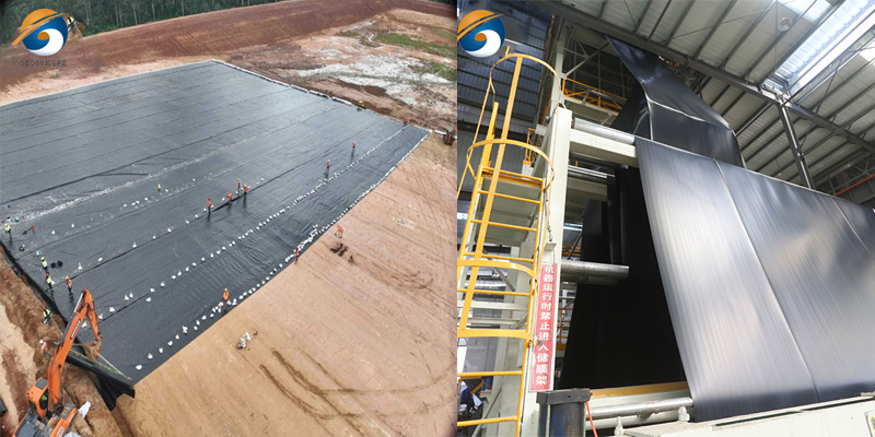 HDPE Geomembrane Liner 2mm Thickness Ground Cover Plastic Manufacturer ...