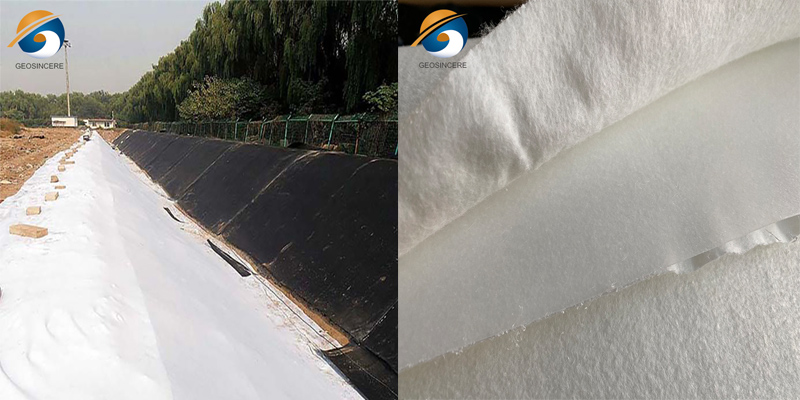 Reinforced Composite Geomembrane Waterproof Geotextile Manufacturer ...