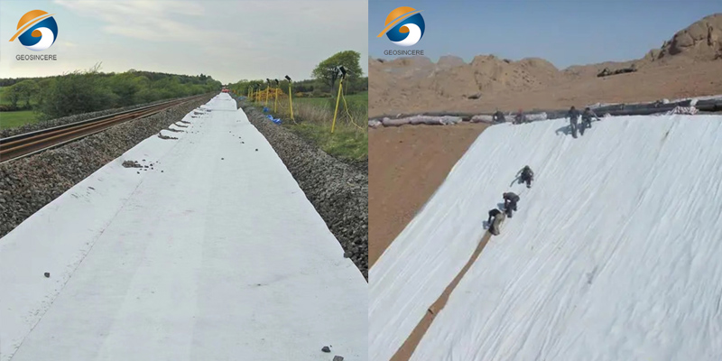 Nonwoven Geotextile Underlayment Filter Drainage Fabric Manufacturer ...