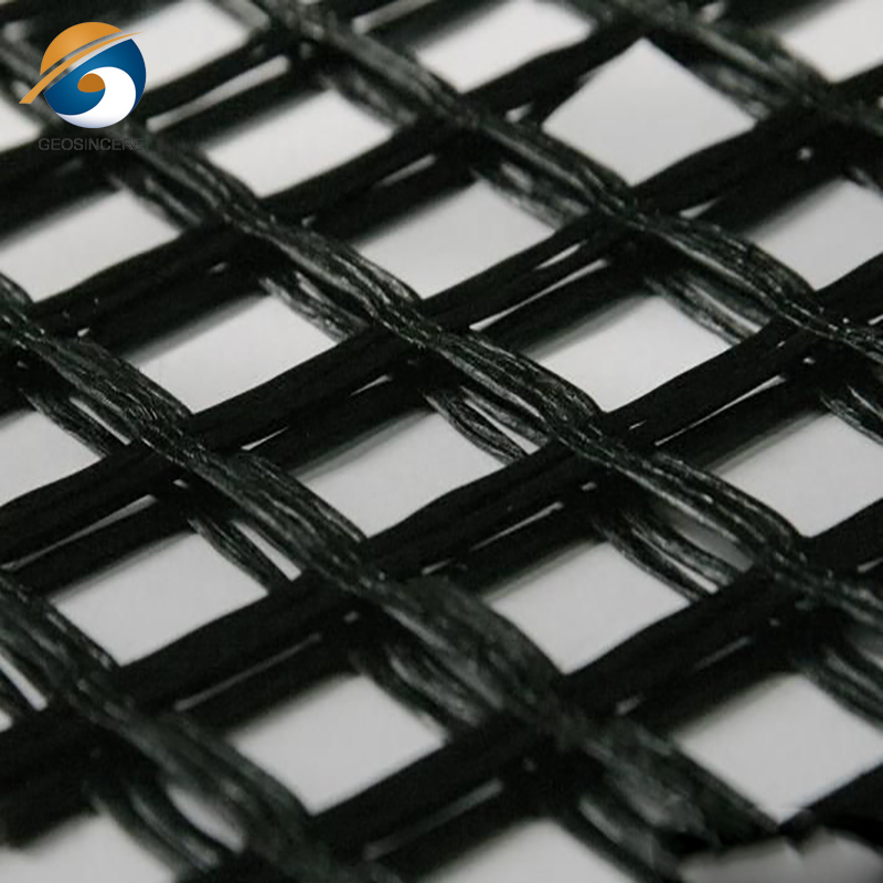 Slope Asphalt Reinforcement Fiberglass Geogrid Manufacturer_supplier ...