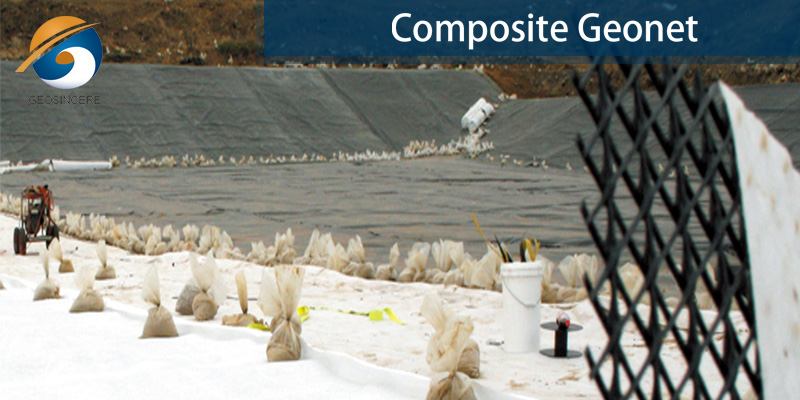 10 mm Thick Drainage Composited Geonet Geosynthetics Manufacturer ...