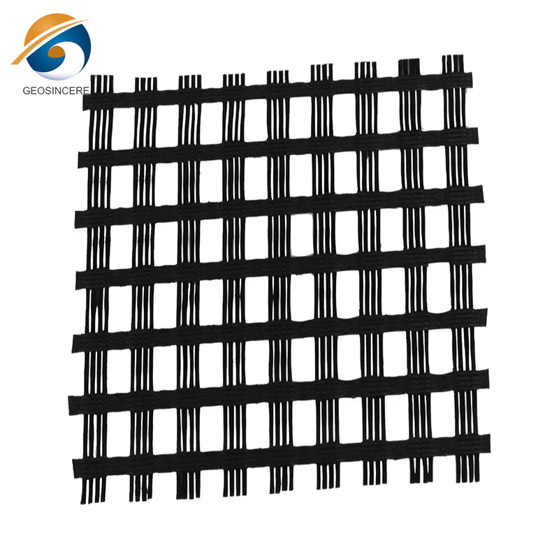 Geomalla compuesta de refuerzo de fibra de vidrio para muro de ...