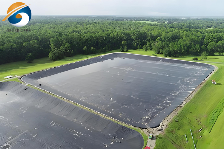 60 mil HDPE Liner for Reservoir Roof Waterproofing Manufacturer ...